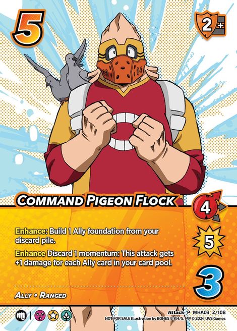 Command Pigeon Flock (March LGS Promo) - UniVersus: My Hero Academia ...