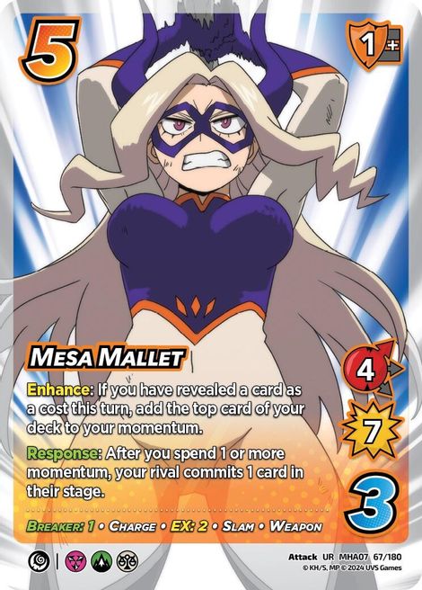 Mesa Mallet - UniVersus: My Hero Academia: Girl Power - UniVersus