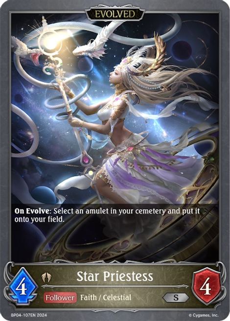 Star Priestess (Evolved) - BP04: Cosmic Mythos - Shadowverse: Evolve