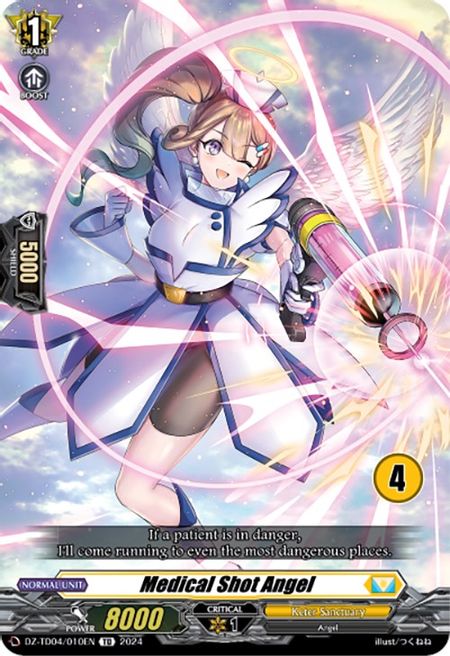 Medical Shot Angel (4) - DZ-TD04: Start Up Trial Deck "Keter Sanctuary" - Cardfight Vanguard