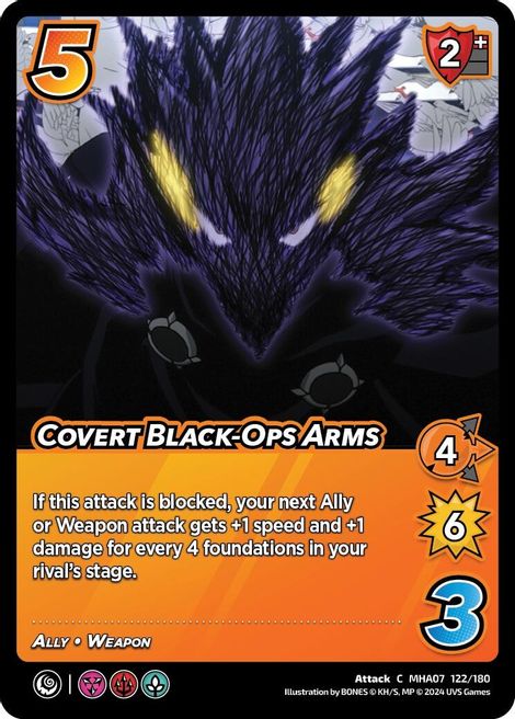 Covert Black-Ops Arms - UniVersus: My Hero Academia: Girl Power - UniVersus