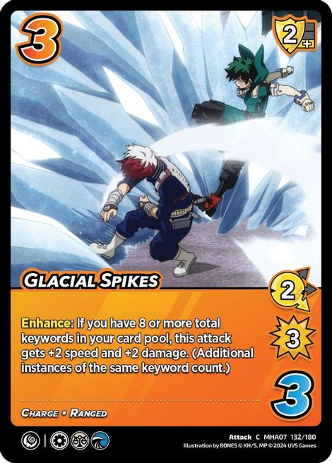 Glacial Spikes - UniVersus: My Hero Academia: Girl Power - UniVersus