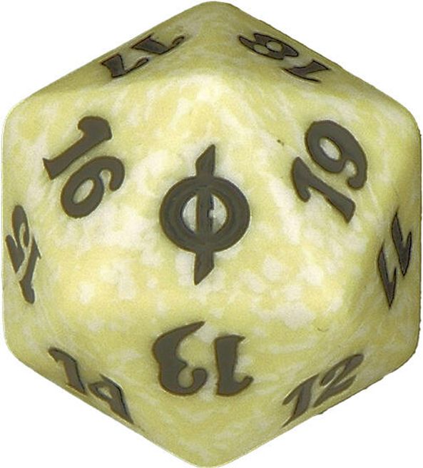 New Phyrexia Spindown Die - White - Wizards of the Coast Dice - Life ...