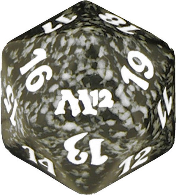 Magic 2012 (M12) Spindown Die - Black - Wizards of the Coast Dice ...