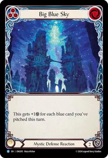 Big Blue Sky - Blitz Deck: Part the Mistveil - Enigma - Flesh and Blood TCG