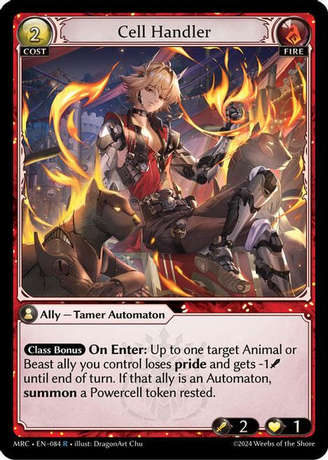 Cell Handler - Mercurial Heart - Grand Archive TCG