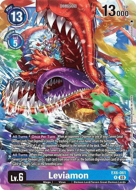 Leviamon - Infernal Ascension - Digimon Card Game