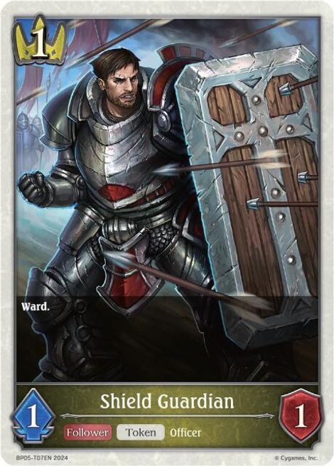 Shield Guardian - BP05: Omens Eternal - Shadowverse: Evolve