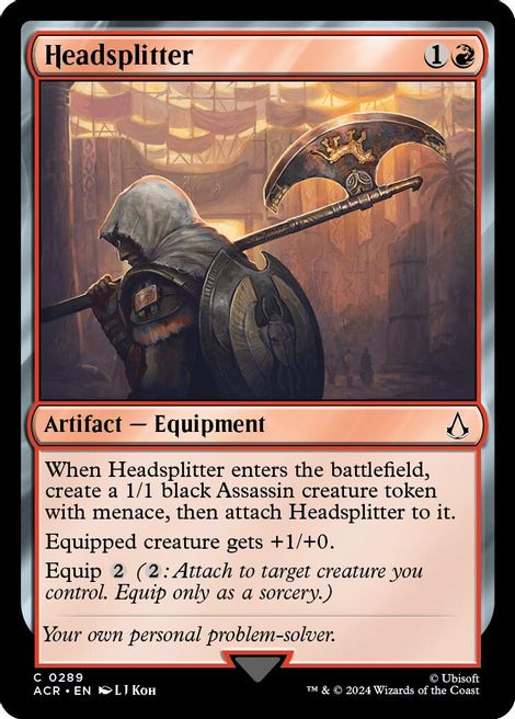Headsplitter - Universes Beyond: Assassin's Creed - Magic: The Gathering