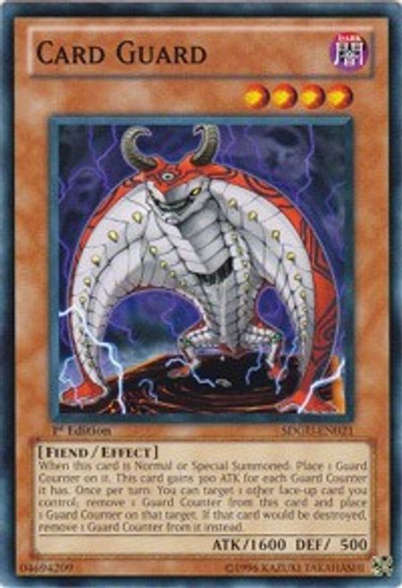 Card Guard - Structure Deck: Gates of the Underworld - YuGiOh