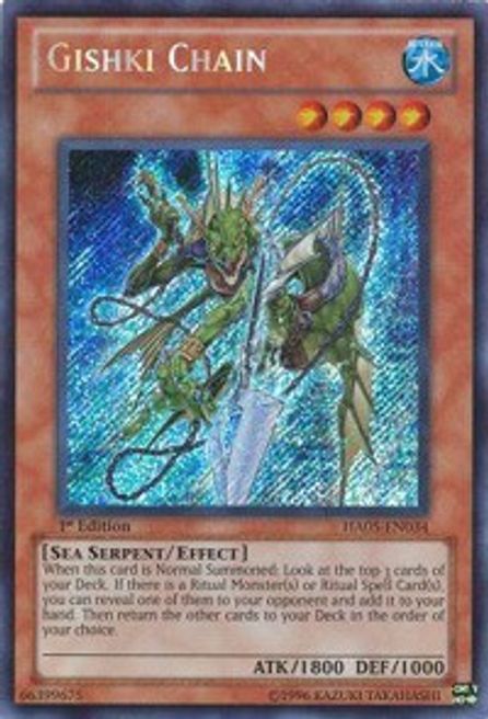 Gishki Chain - Hidden Arsenal 5: Steelswarm Invasion - YuGiOh