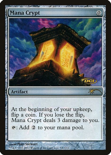 Mana Crypt - Judge Promos - Magic: The Gathering