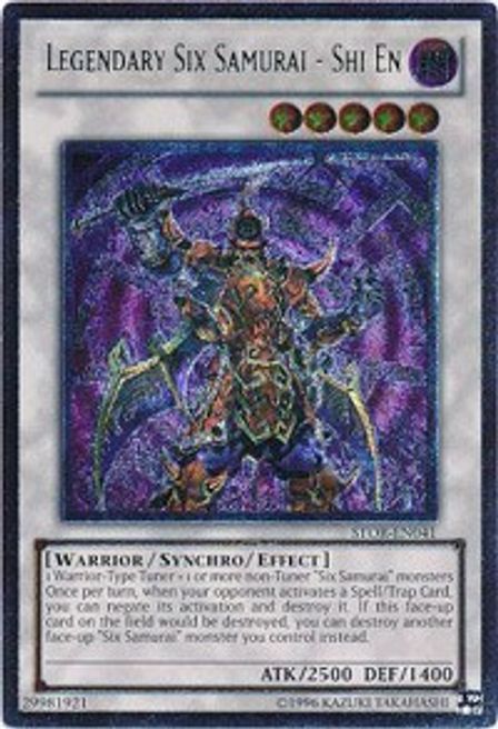 Legendary Six Samurai - Shi En (UTR) - Storm of Ragnarok - YuGiOh