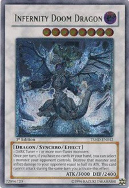 Infernity Doom Dragon (UTR) - The Shining Darkness - YuGiOh