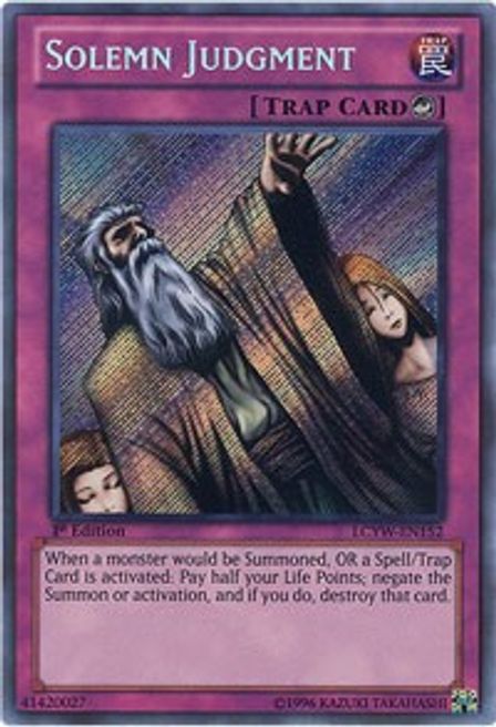 Solemn Judgment - Legendary Collection 3: Yugi's World - YuGiOh