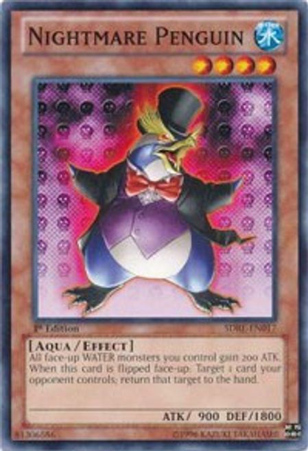 Nightmare Penguin - Structure Deck: Realm of the Sea Emperor - YuGiOh