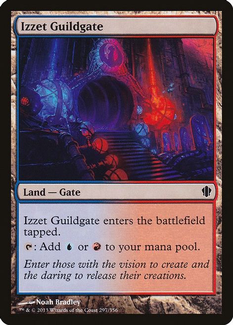 Izzet Guildgate - Commander 2013 - Magic: The Gathering