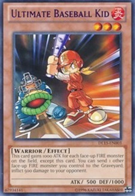Ultimate Baseball Kid (Red) - Duelist League Promo - YuGiOh