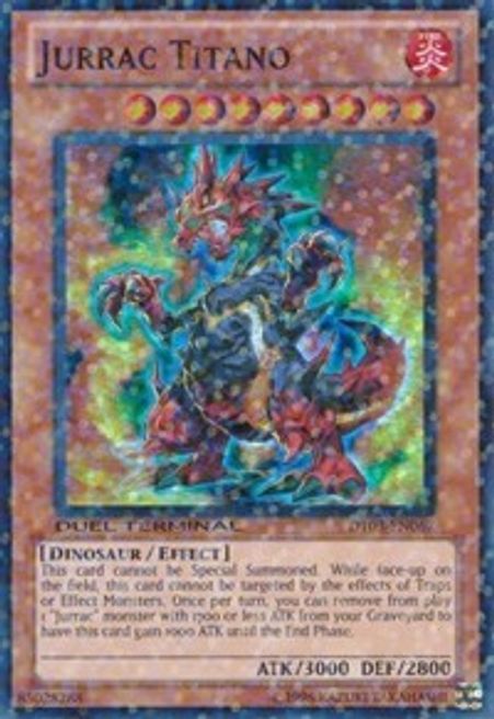 Jurrac Titano - Duel Terminal 3 - YuGiOh