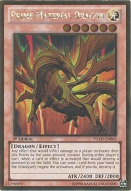 Prime Material Dragon - Premium Gold - YuGiOh
