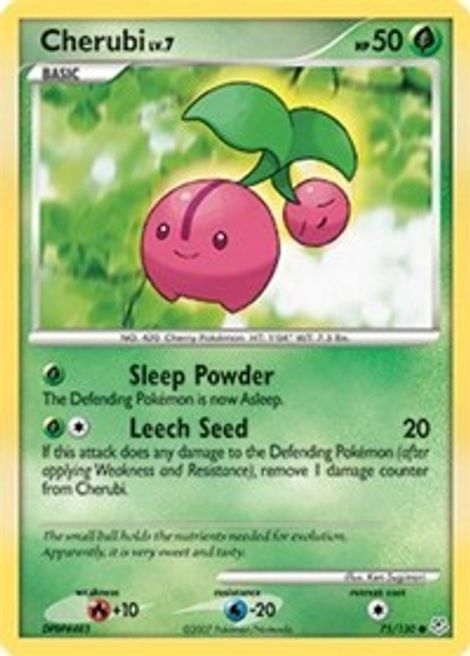 Cherubi - Diamond and Pearl - Pokemon