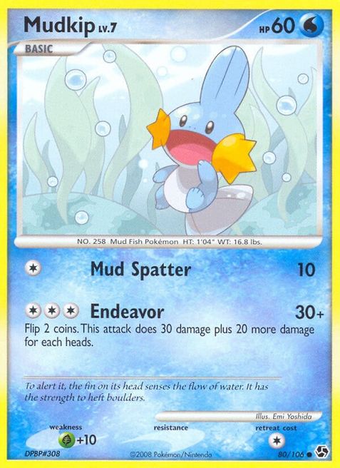 Mudkip - Great Encounters - Pokemon