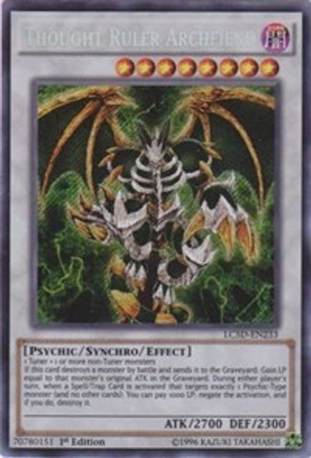 Thought Ruler Archfiend - Legendary Collection 5D's - YuGiOh