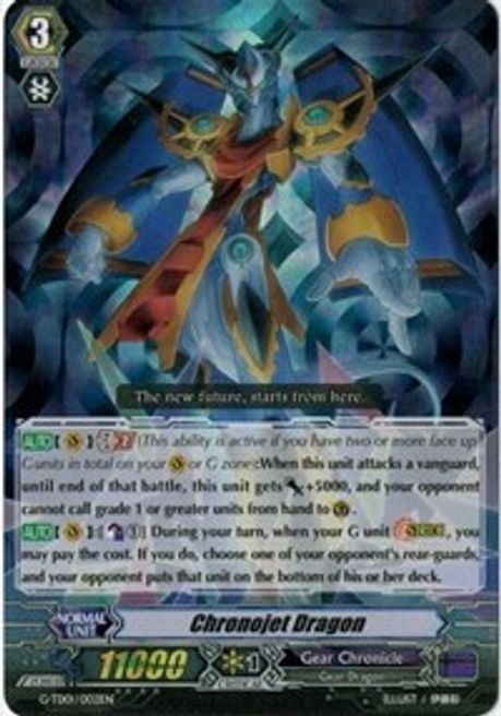 Chronojet Dragon (Foil) - G-TD01: Awakening Of The Interdimensional ...