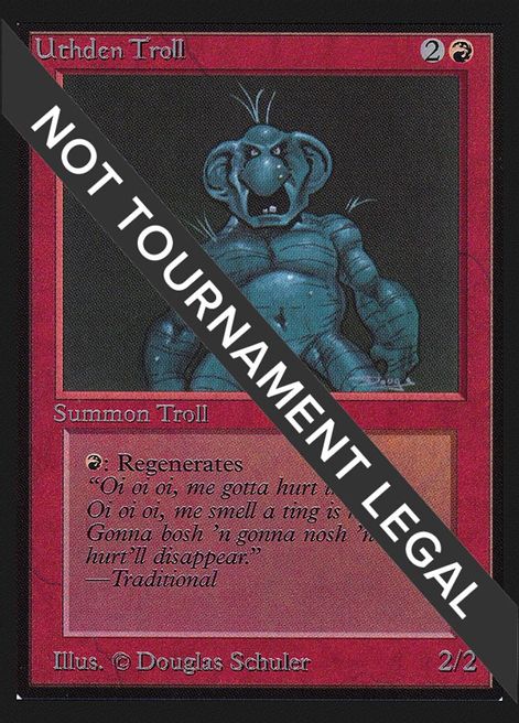 Uthden Troll (IE) - International Edition - Magic: The Gathering