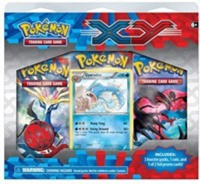 XY Three Pack Blister [Gyarados] - XY Base Set - Pokemon