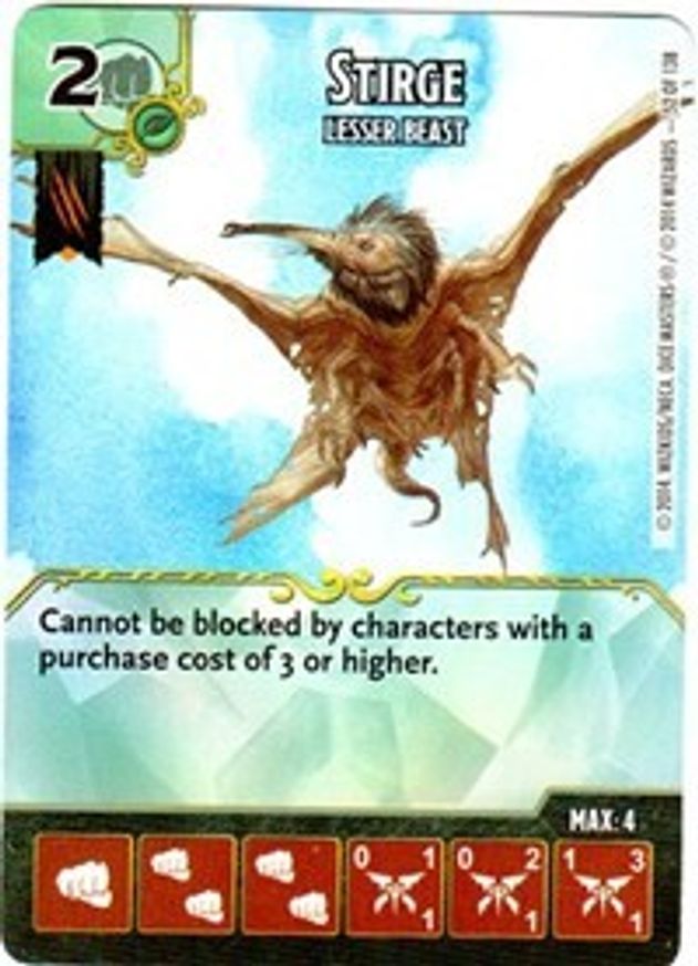 Stirge - Lesser Beast - D&D: Battle for Faerun - Dice Masters