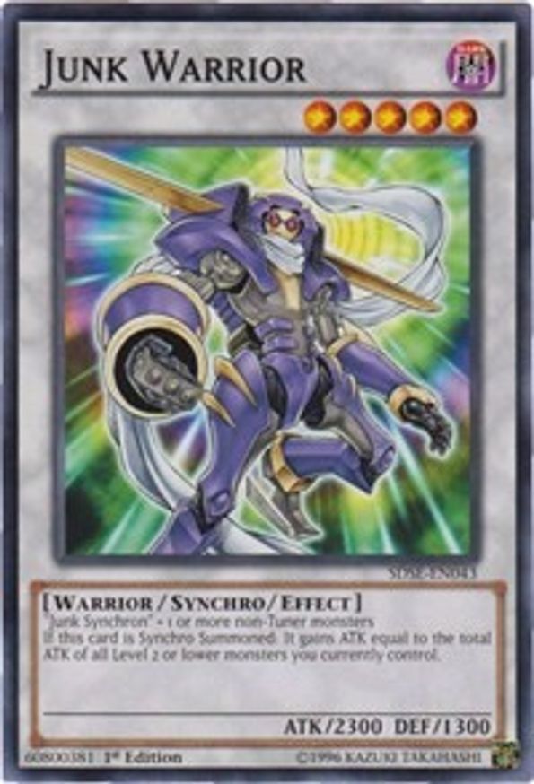 Junk Warrior - Structure Deck: Synchron Extreme - YuGiOh
