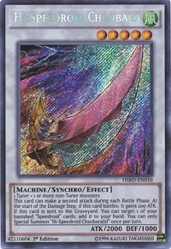 Hi-Speedroid Chanbara - High-Speed Riders - YuGiOh