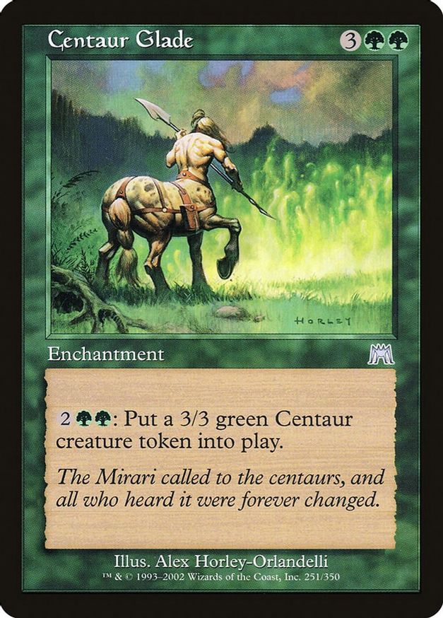 Centaur Glade - Onslaught - Magic: The Gathering