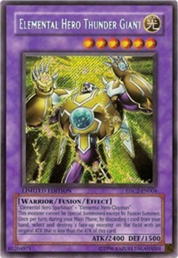 Elemental HERO Thunder Giant - Elemental Hero Collection 2 - YuGiOh