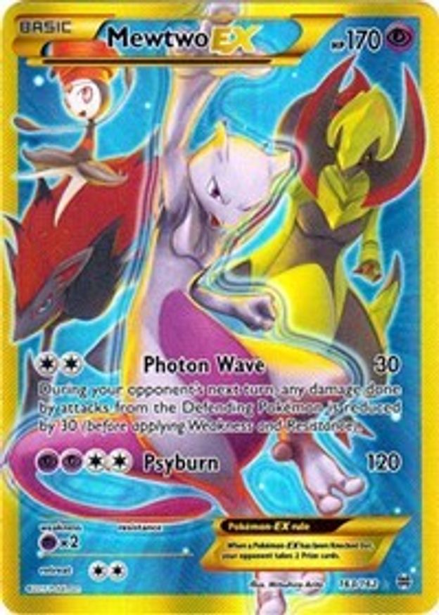 Mewtwo EX (163 Secret Full Art) - XY - BREAKthrough - Pokemon