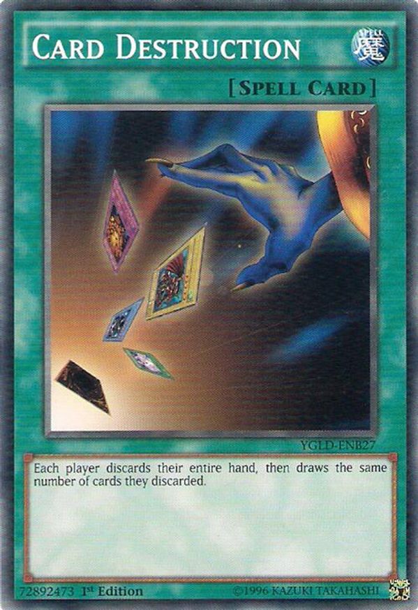 Card Destruction - King of Games: Yugi's Legendary Decks - YuGiOh