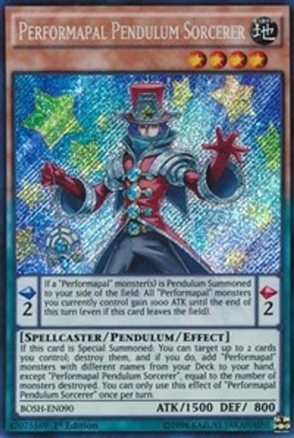 Performapal Pendulum Sorcerer - Breakers of Shadow - YuGiOh