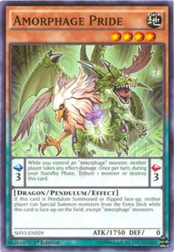 Amorphage Pride - Shining Victories - YuGiOh