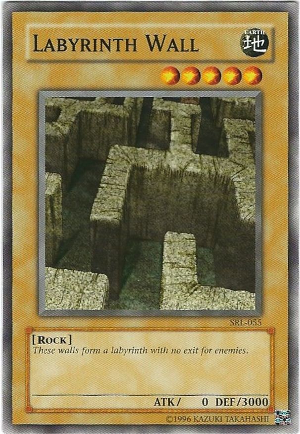Labyrinth Wall - Spell Ruler - YuGiOh