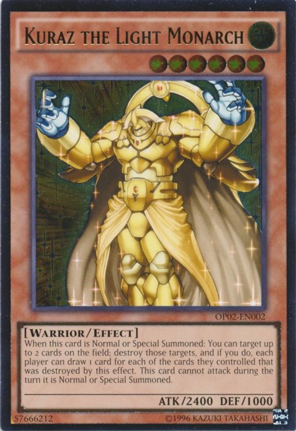 Kuraz the Light Monarch (UTR) - OTS Tournament Pack 2 - YuGiOh