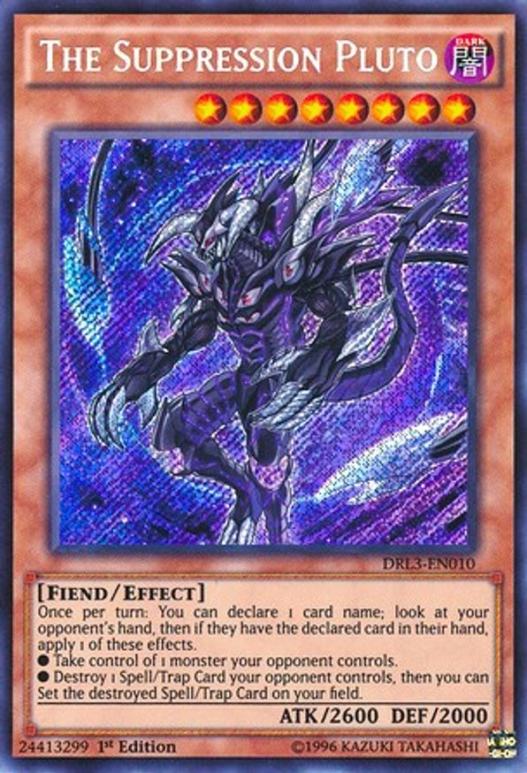 The Suppression Pluto - Dragons of Legend: Unleashed - YuGiOh