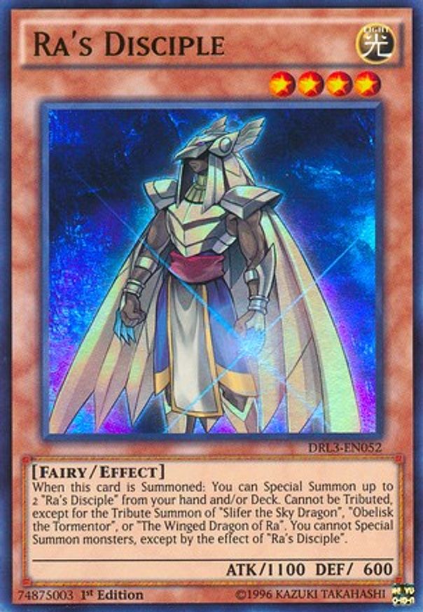 Ra's Disciple - Dragons of Legend: Unleashed - YuGiOh