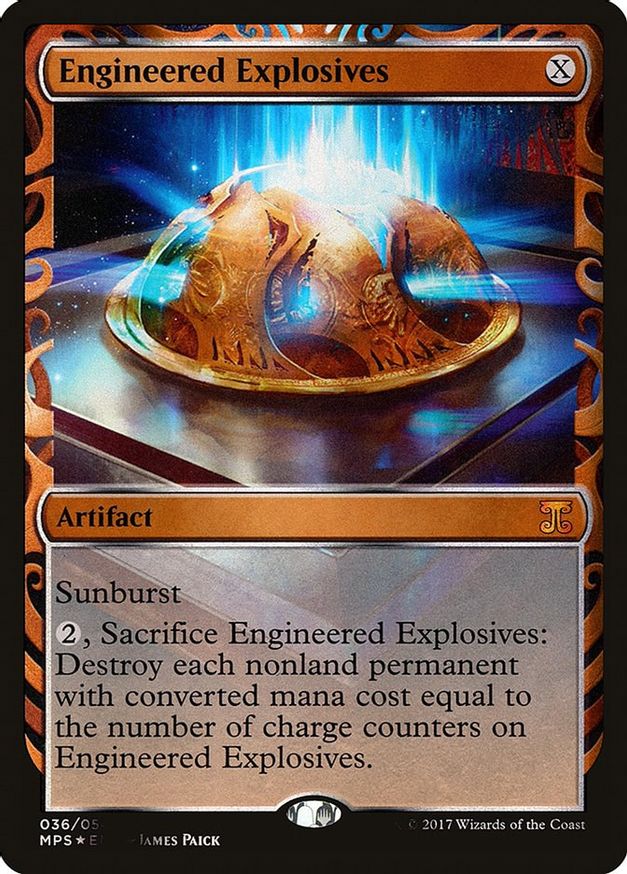 Engineered Explosives - Masterpiece Series: Kaladesh Inventions - Magic: The Gathering