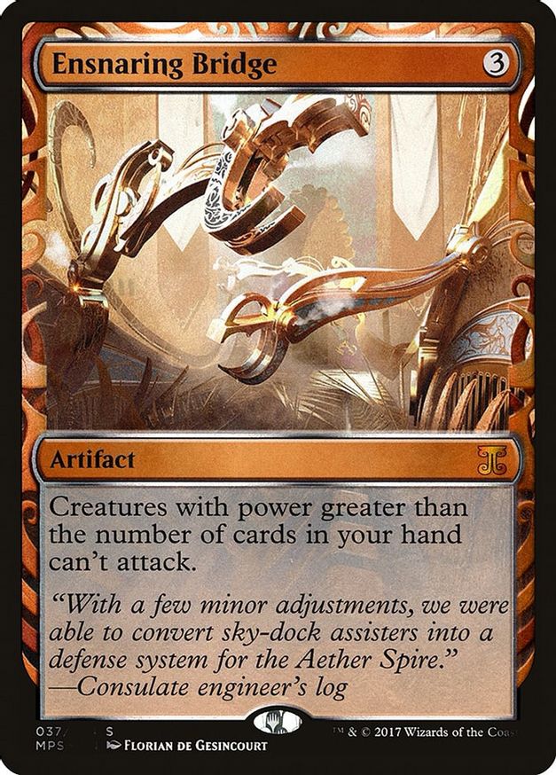 Ensnaring Bridge - Masterpiece Series: Kaladesh Inventions - Magic: The ...