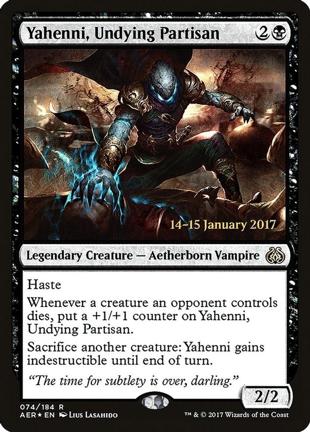 Yahenni, Undying Partisan - Prerelease Cards - Magic: The Gathering