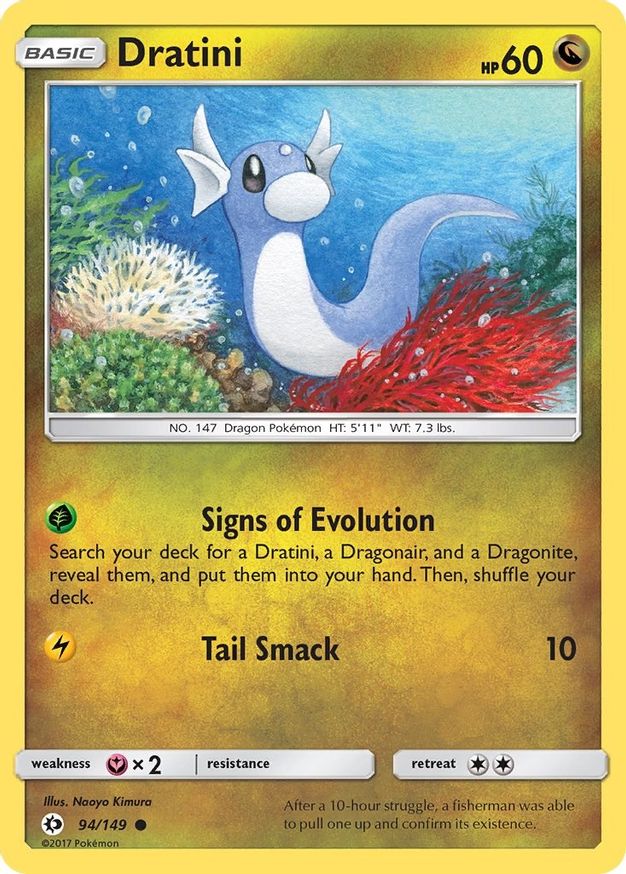 Dratini - SM Base Set - Pokemon