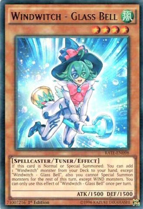 Windwitch - Glass Bell - Raging Tempest - YuGiOh