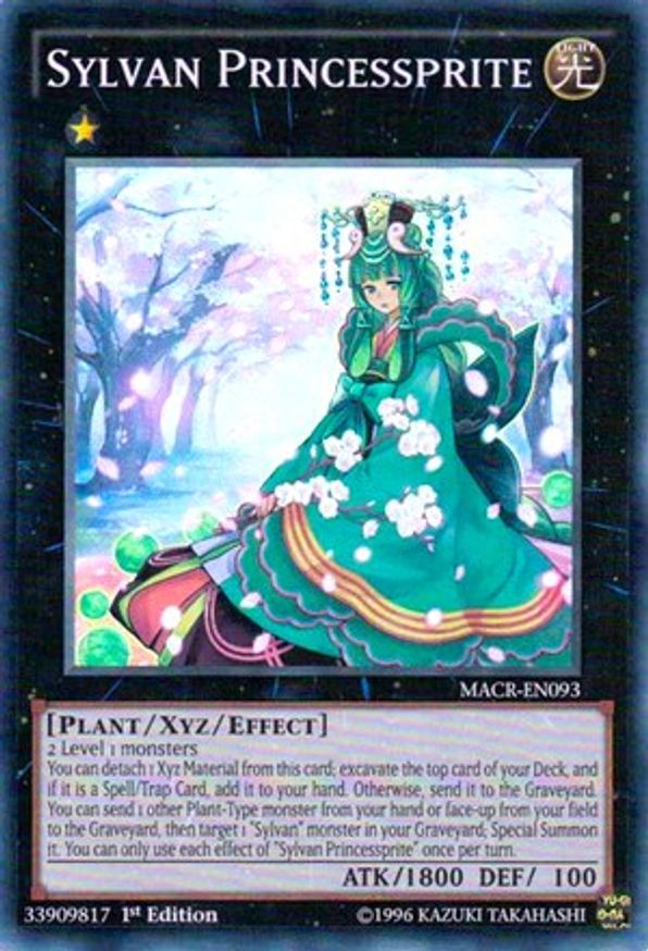Sylvan Princessprite - Maximum Crisis - YuGiOh
