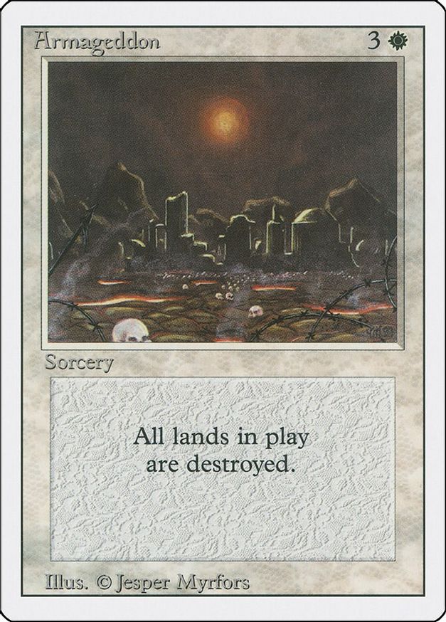 Armageddon - Revised Edition - Magic: The Gathering